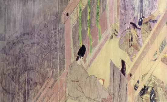 Genji Visits Murasaki